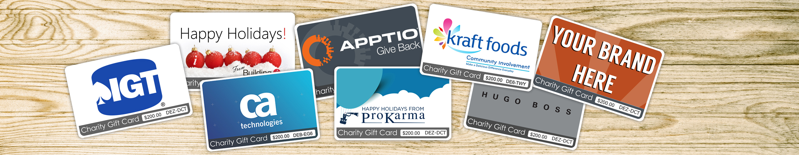 Customized Redemption - A Better Gift. A Better World.